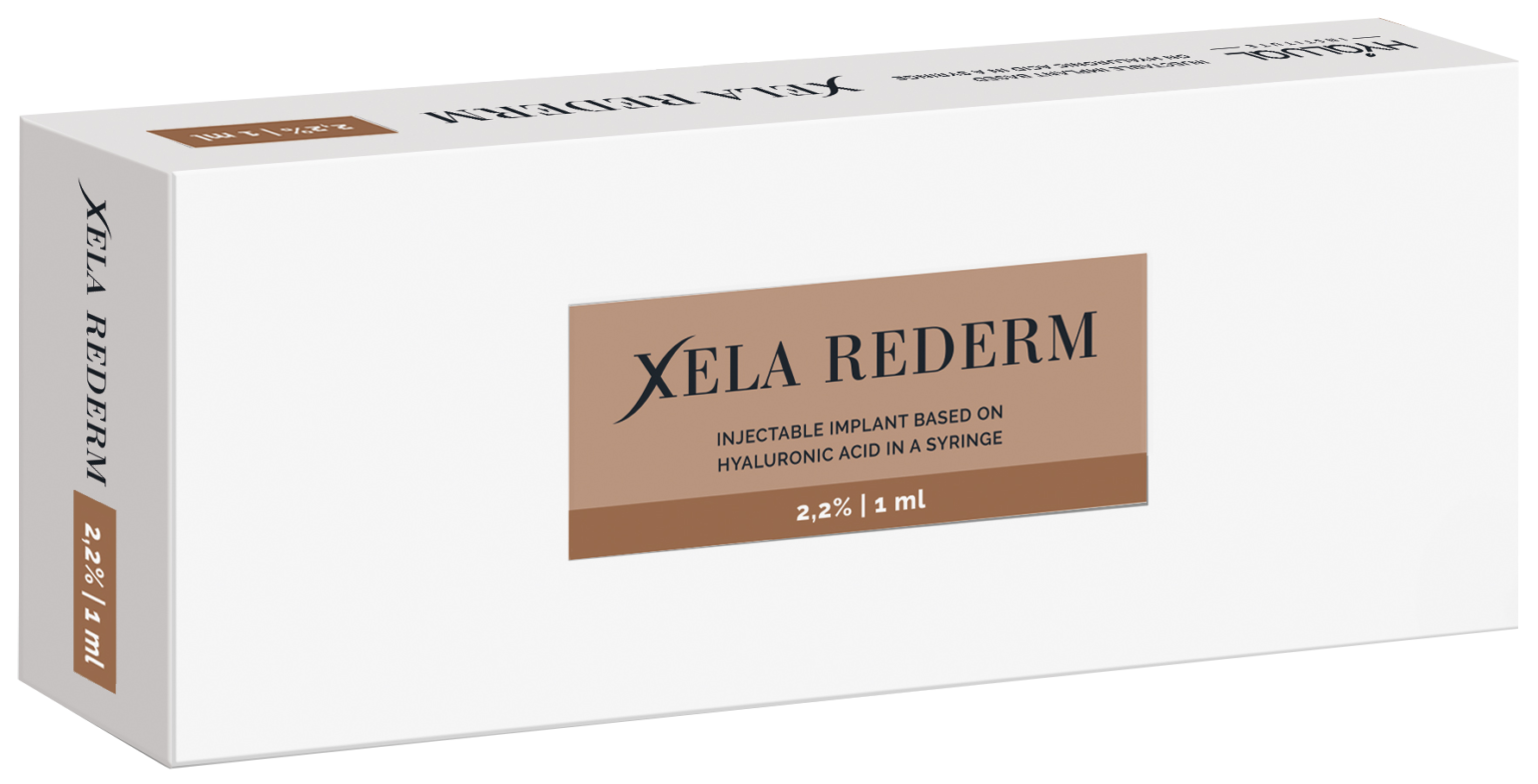 Xela Rederm 2.2% (1ml) - Hyalual Uk Ltd - for thorough skin rejuvenation